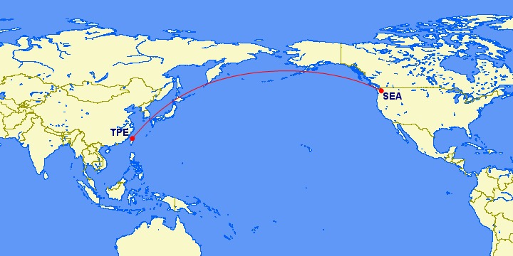 Crowded Seattle To Taipei Route Gets A New Airline