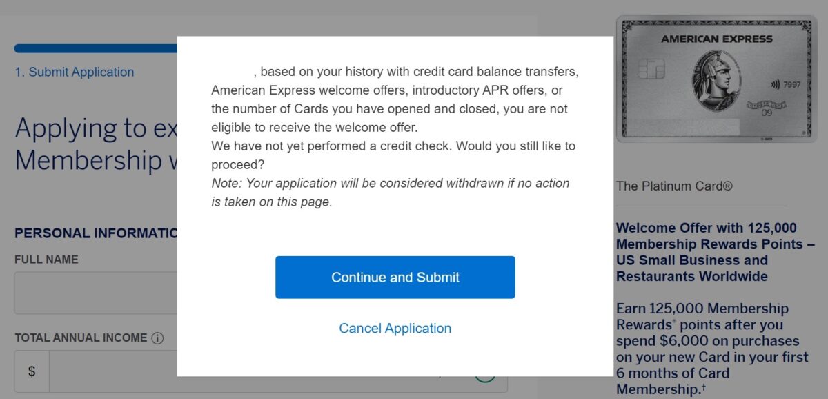 How To Escape Amex Pop Up Jail