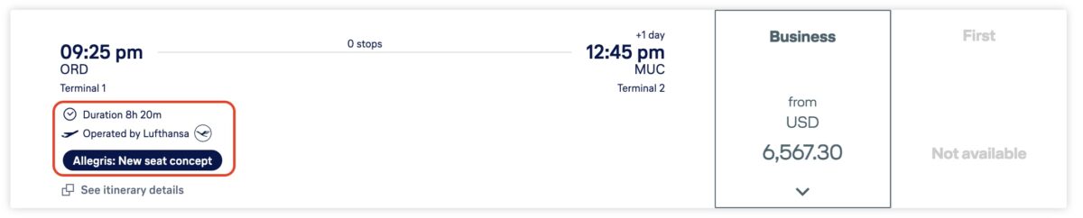 Lufthansa Allegris: A Complete List Of Routes