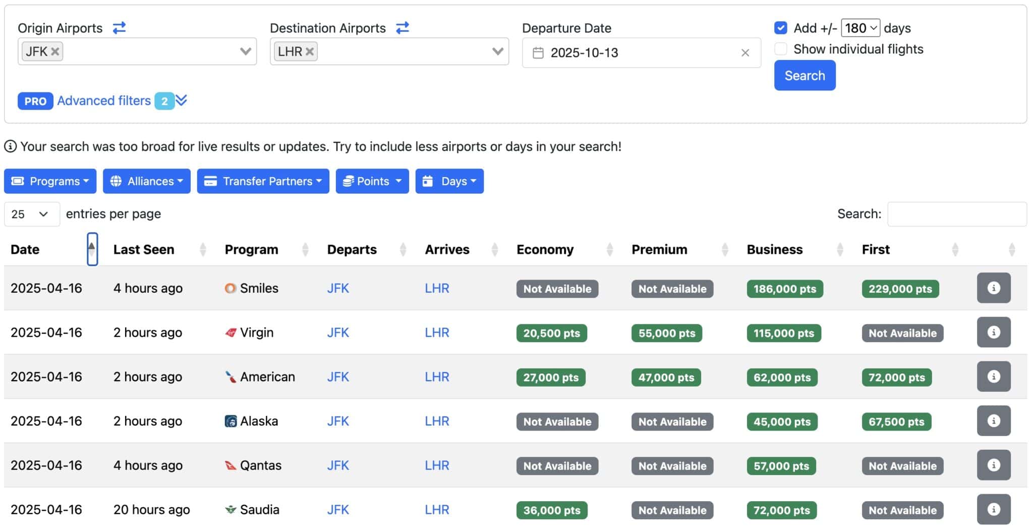 4 Best Award Flight Search Tools Of 2025