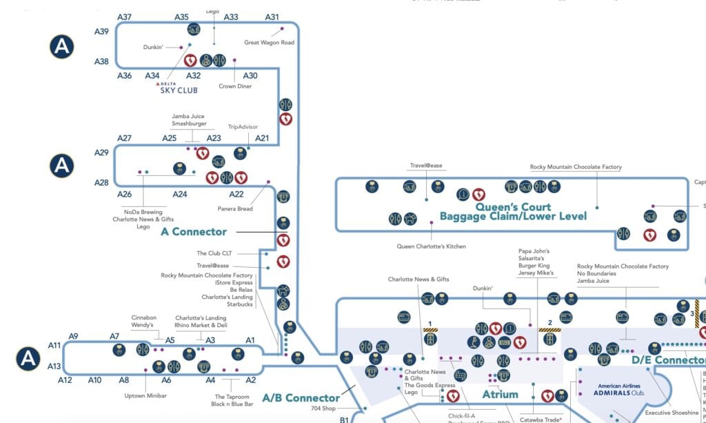 Charlotte Douglas International Airport [CLT] - Ultimate Terminal Guide