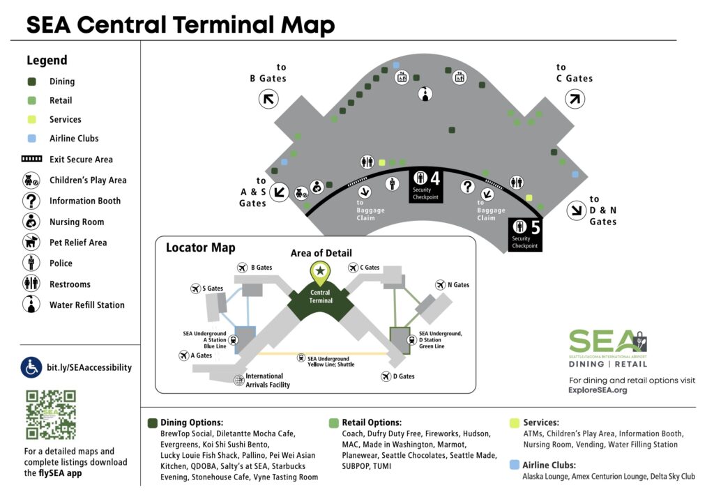 Seattle-Tacoma International Airport [SEA] - Ultimate Terminal Guide