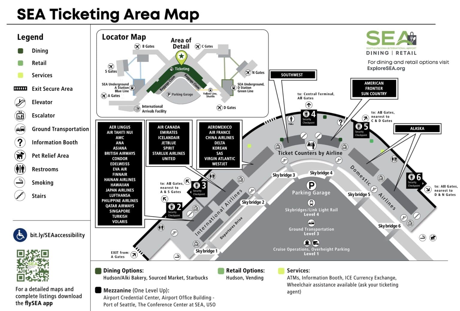 Seattle-Tacoma International Airport [SEA] - Ultimate Terminal Guide