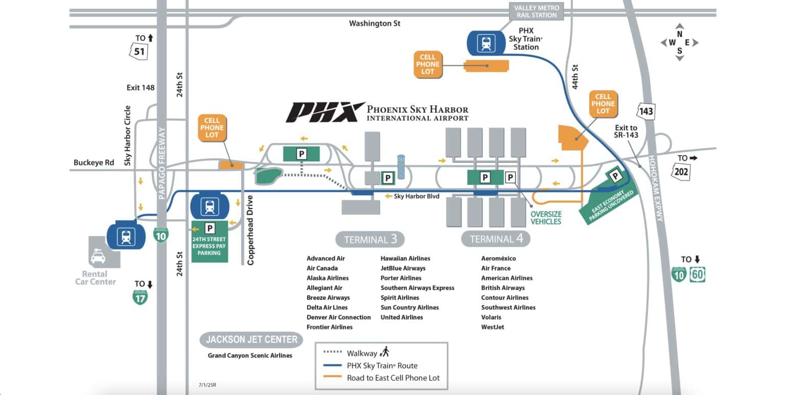 Phoenix Sky Harbor International Airport [PHX] - Ultimate Terminal Guide